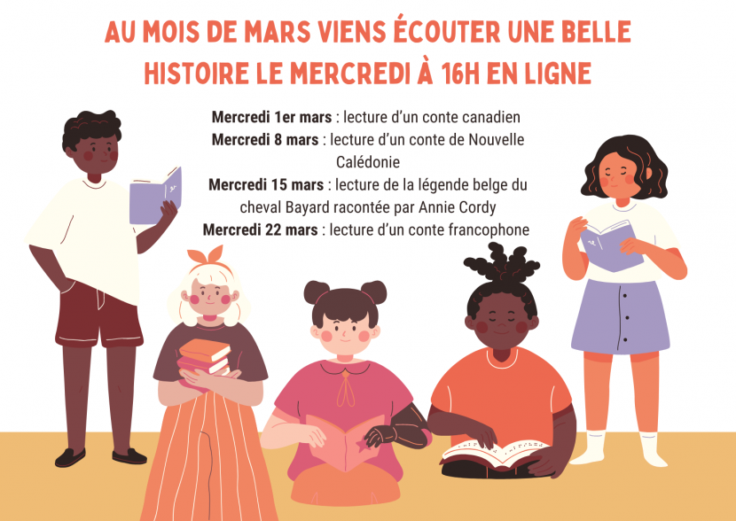 Lecture de contes « Raconte-moi la Francophonie